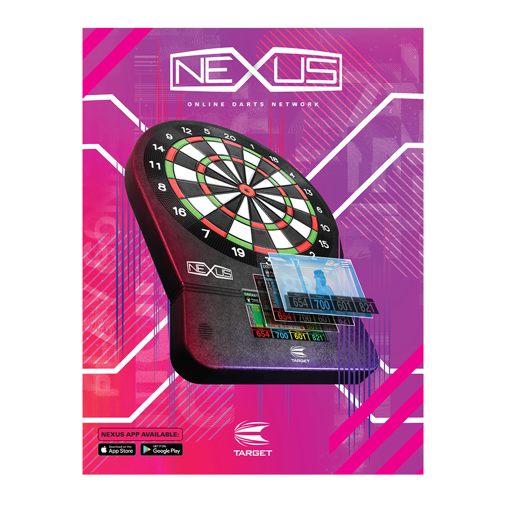 Pikado Meta Nexus Electronic Dartboard - Vidmarsport