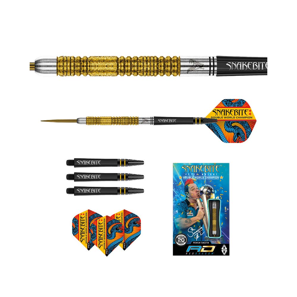 Strelice Za Pikado Peter Wright Double World Champion SE Gold Plus 90% ...